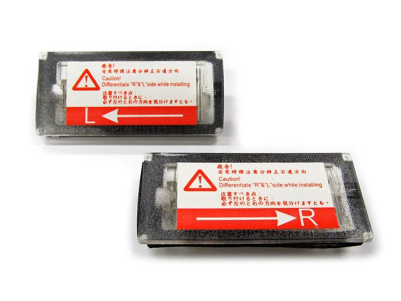 BMW E46 2D 04~06 LED skiltplatelys, 2 stk. - Dioder.no